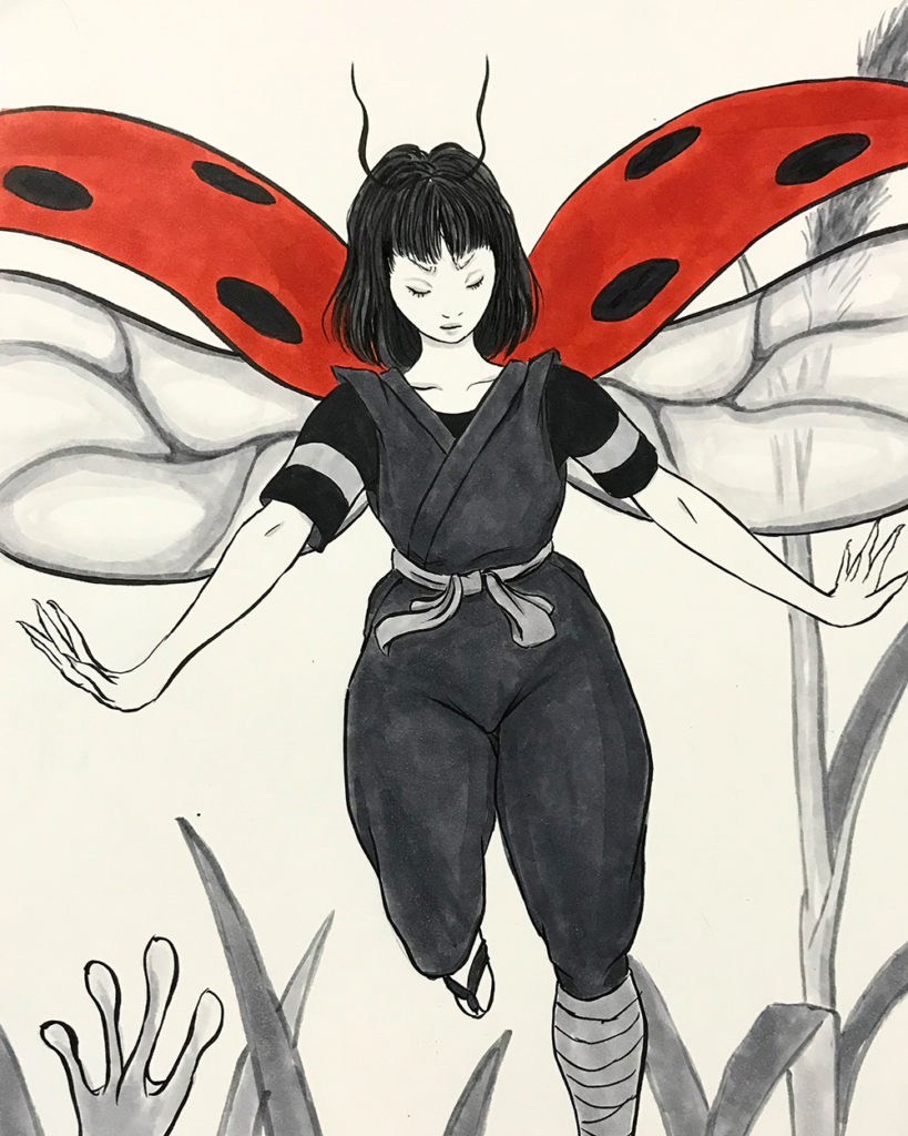 テントウムシの女 TENTOMUSHI – EDOGALAN